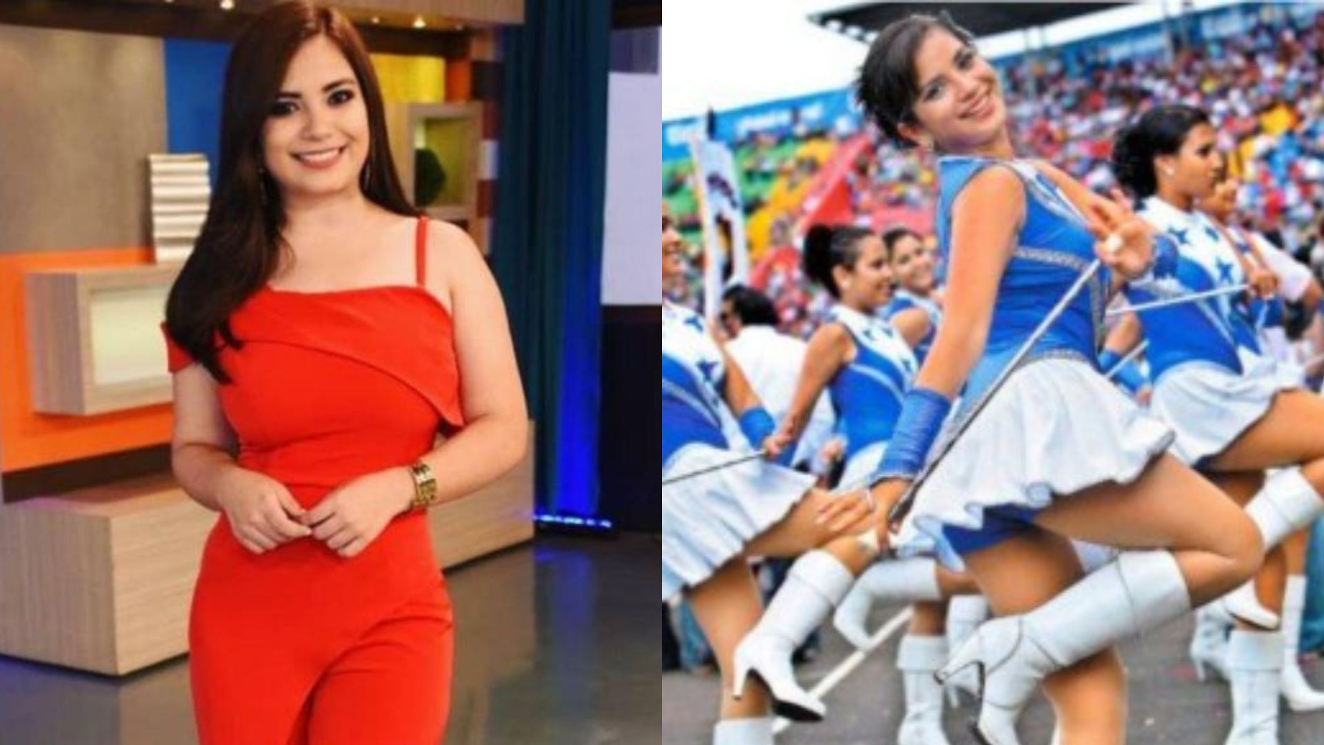Bella hondureña, de palillona a periodista de Telemundo