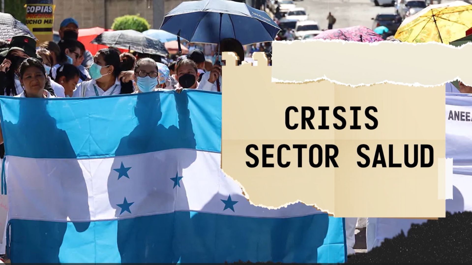 hospitales colapsados y falta de recursos en sector salud honduras
